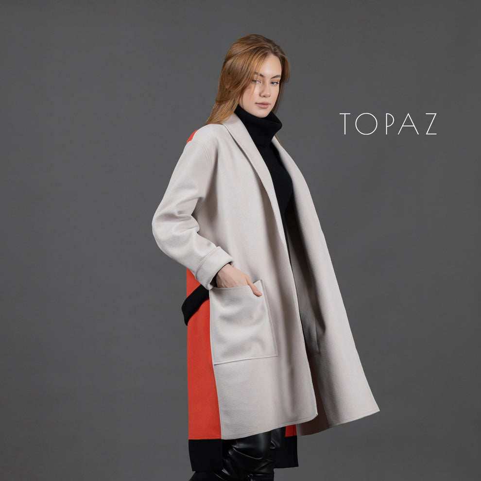 Two-Tone Coat – Topaz
